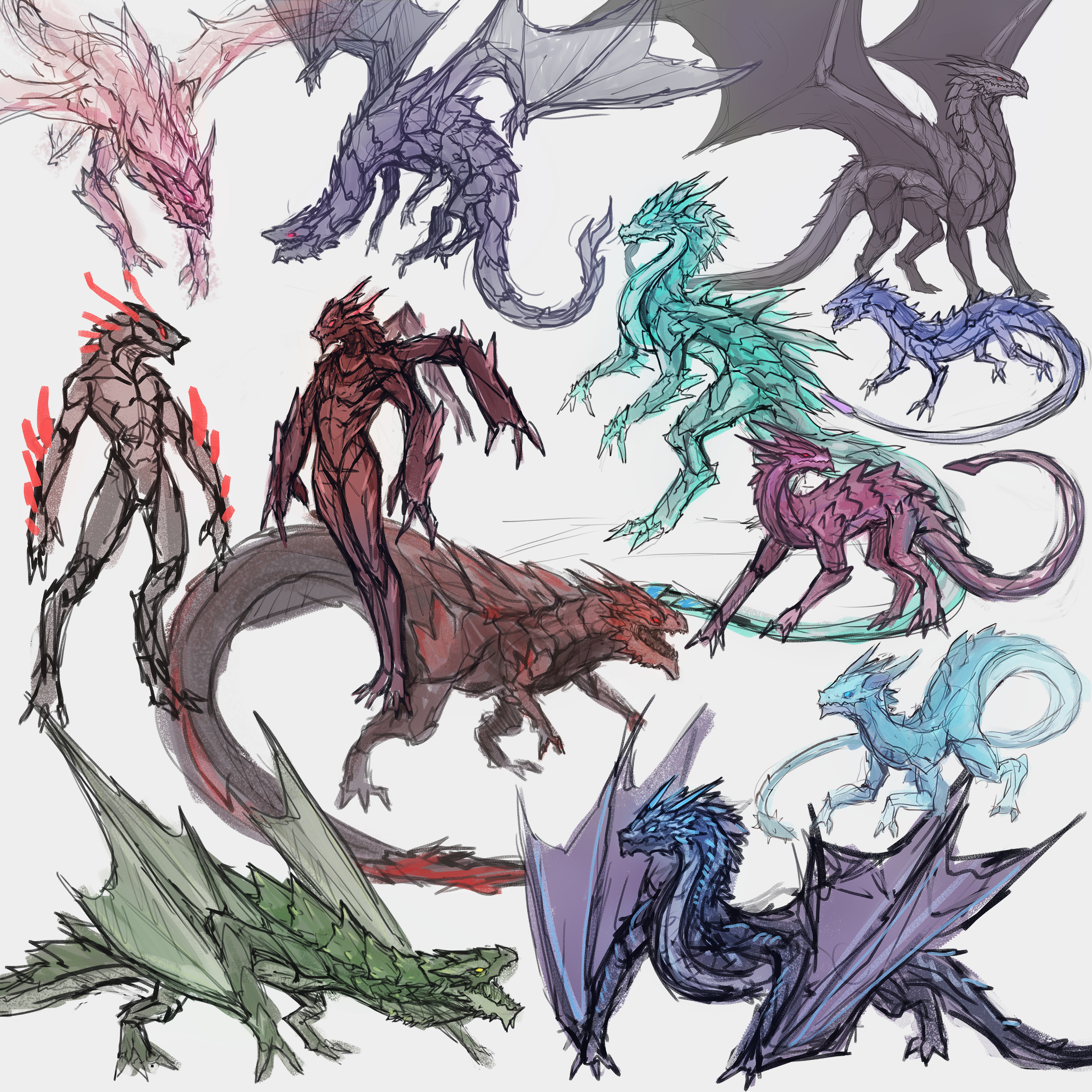Dragon Size Chart Dragons Size Comparison Biggest Dragons From The How