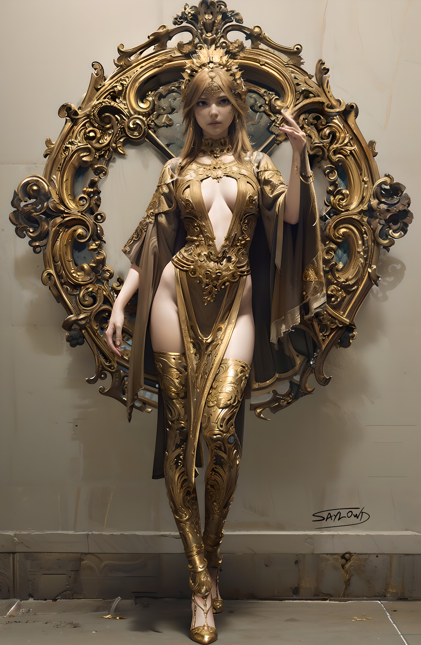 ArtStation - golden empress