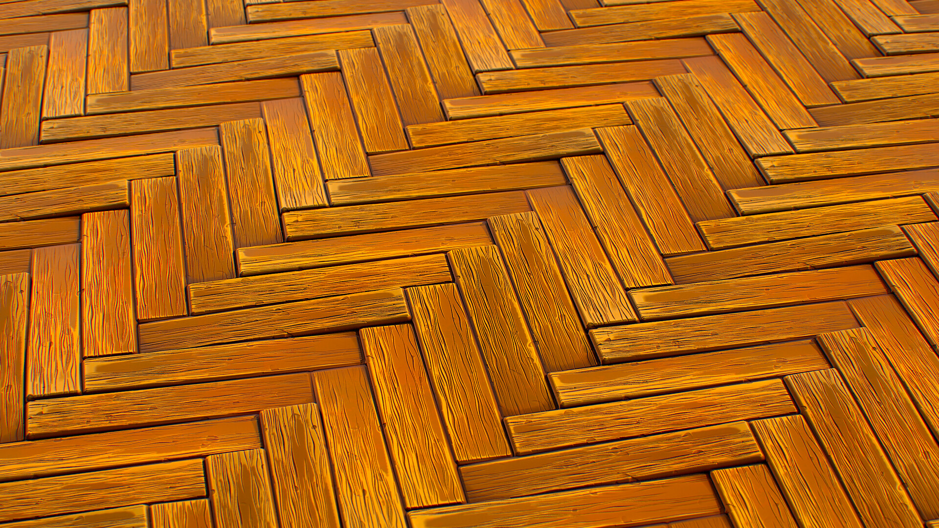 Gerardo Justel - Stylized Wood Parquet Material