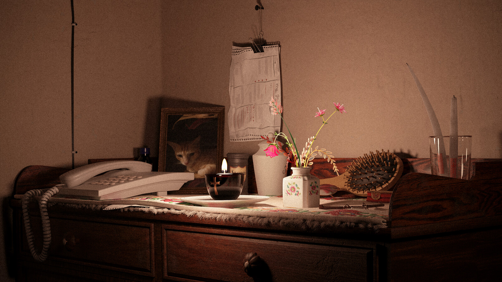 Banula Perera - Cyboat - Blender 3D & 2D GreasePencil