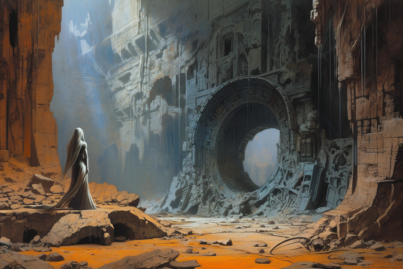 ArtStation - Temporal Reverie - the Lost in Time Temple