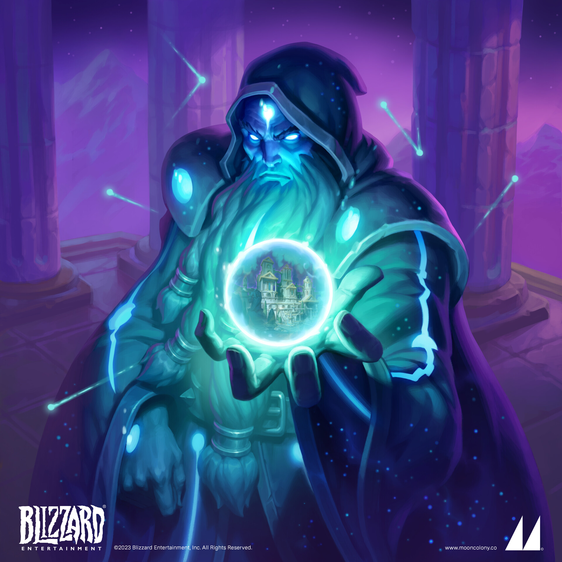 mooncolony-algalon-the-observer-hearthstone-mooncolony.jpg (1920×1920)-花瓣网