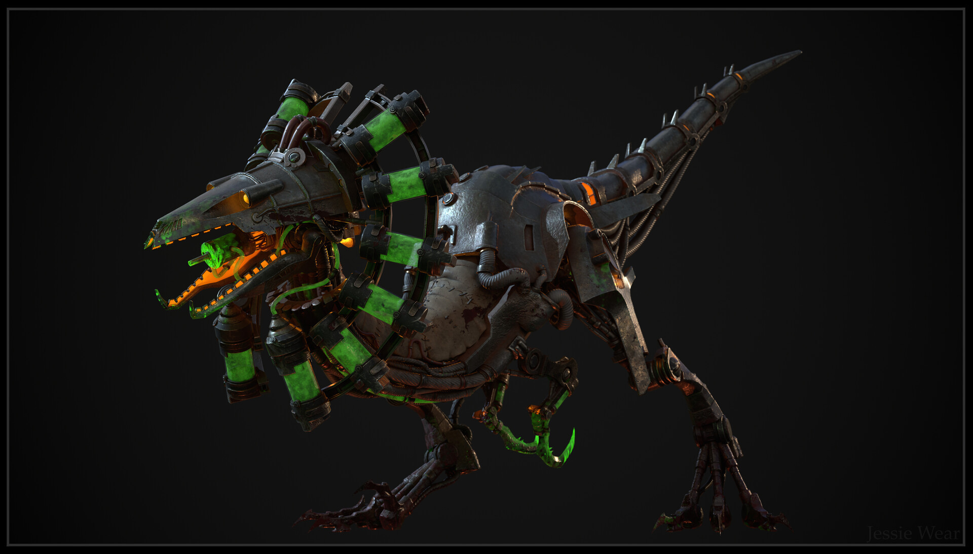 ArtStation - Mechanical Raptor