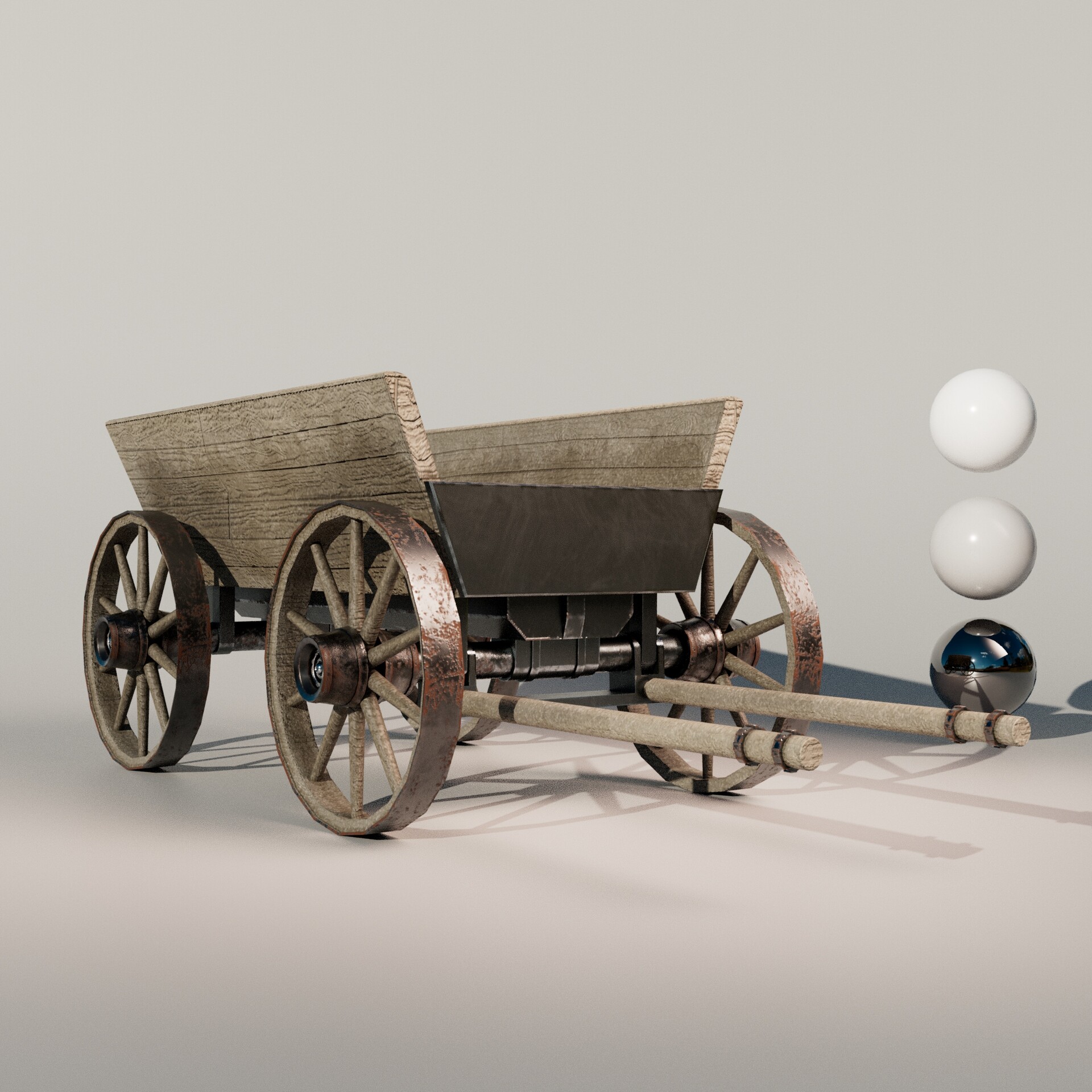 ArtStation - Farm Wagon