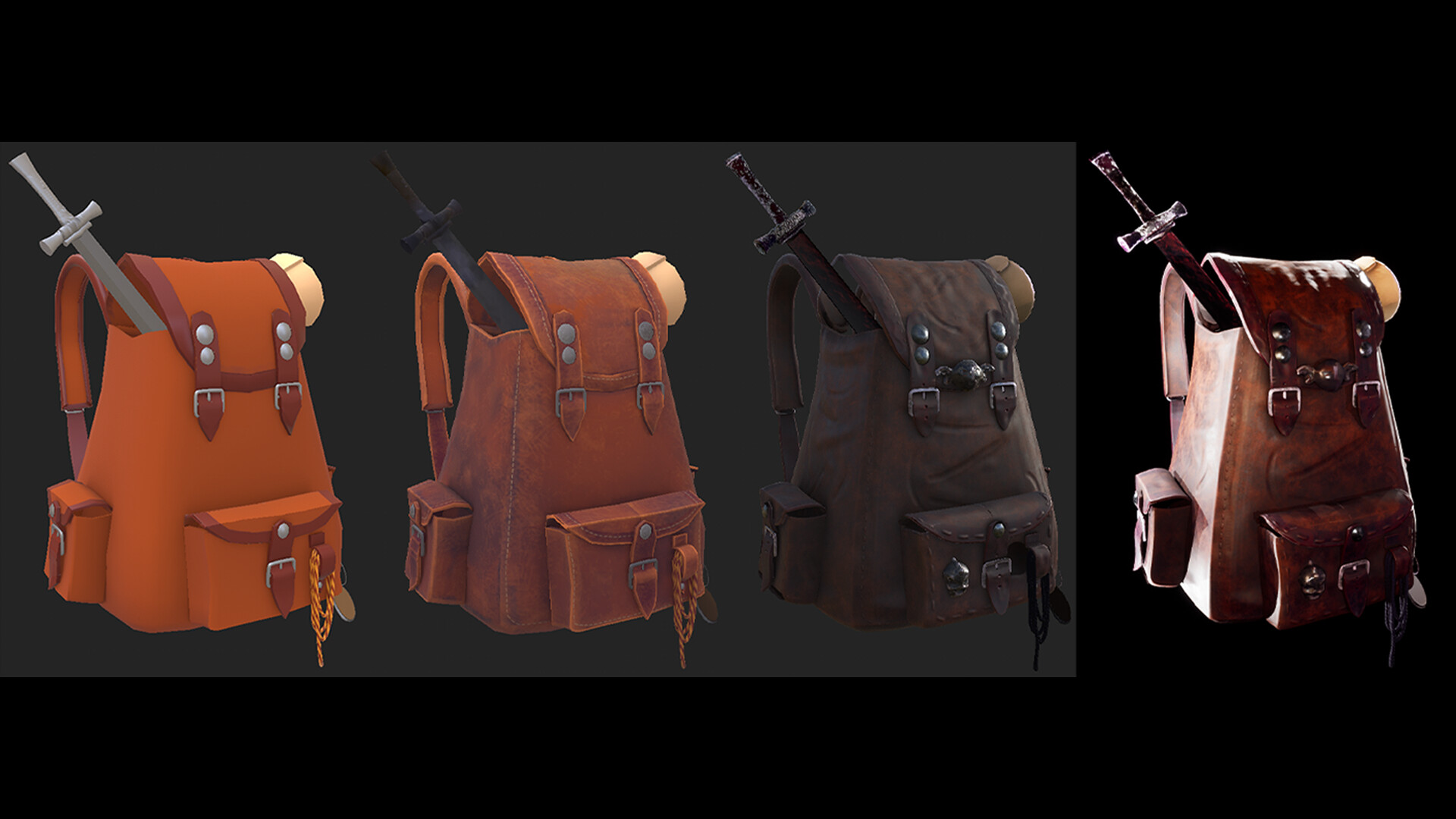 ArtStation - Stylized Backpack