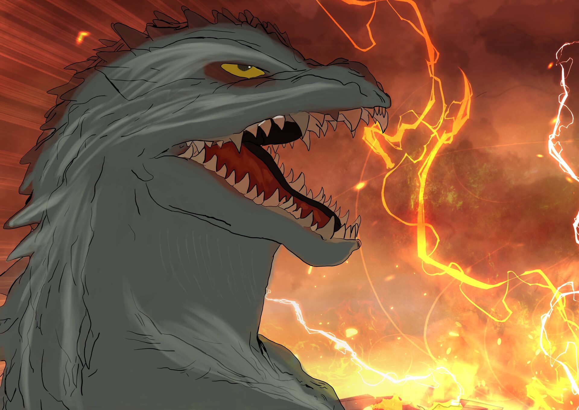 ArtStation - Godzilla