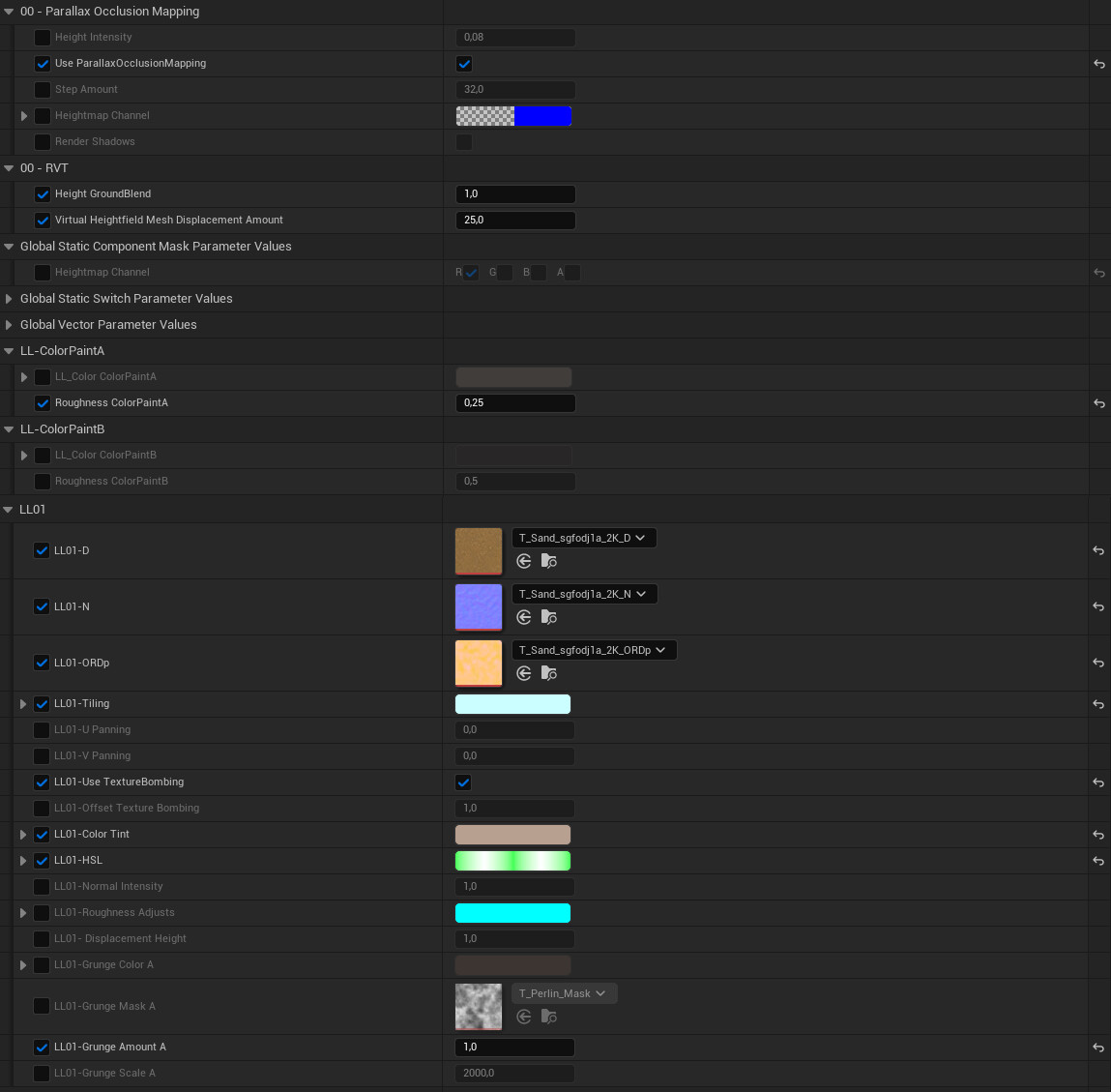 Fabian Klingl - Complex Landscape Material - Unreal Engine