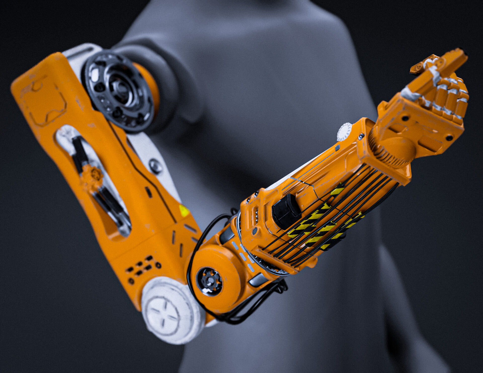 ArtStation - Experimental Arm Attatchment