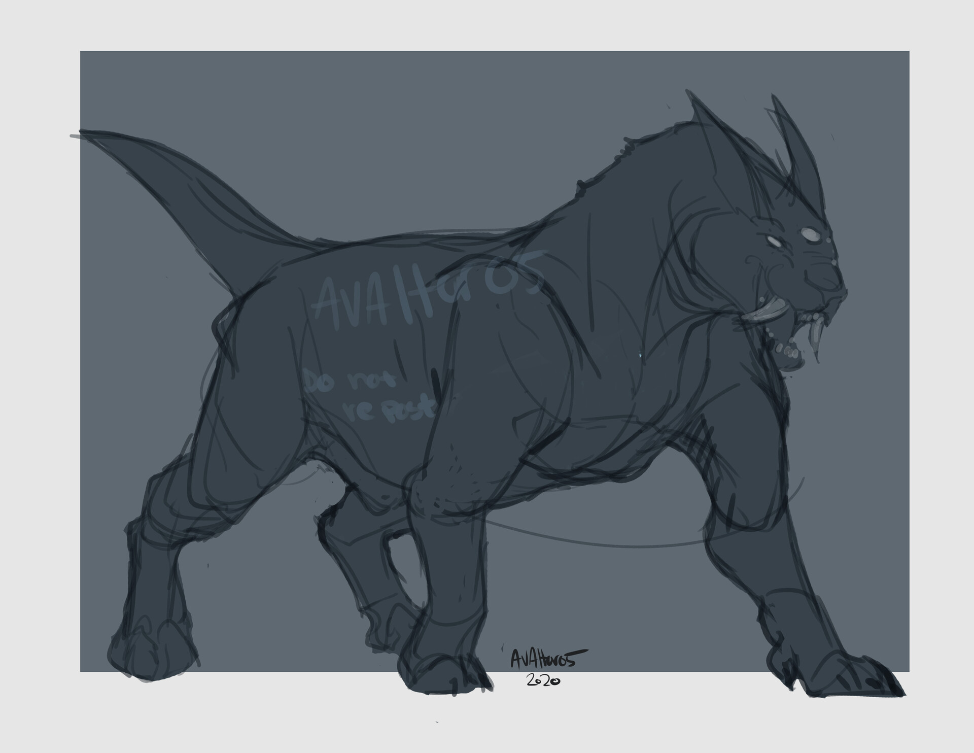 ArtStation - Alien Cat