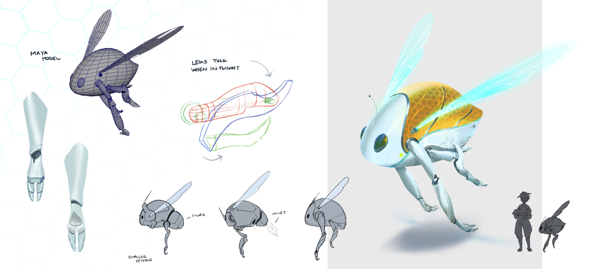 ArtStation - Bee Bot