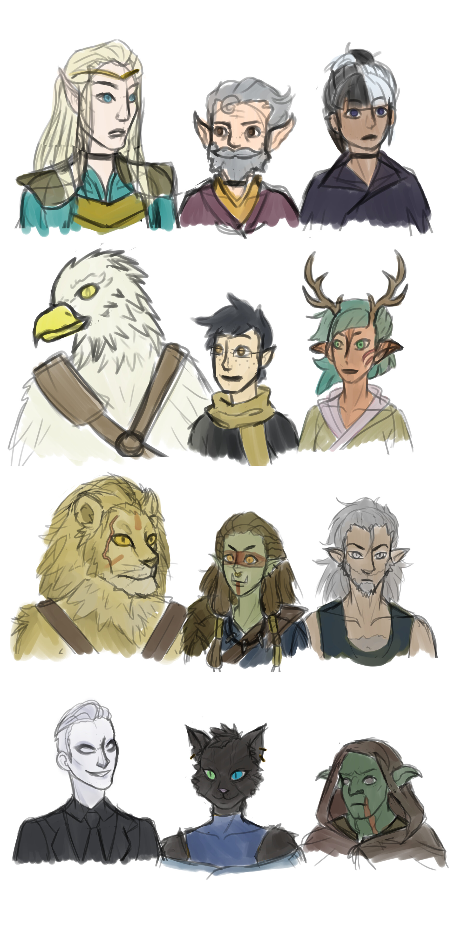 ArtStation - NPC Concept Sheet