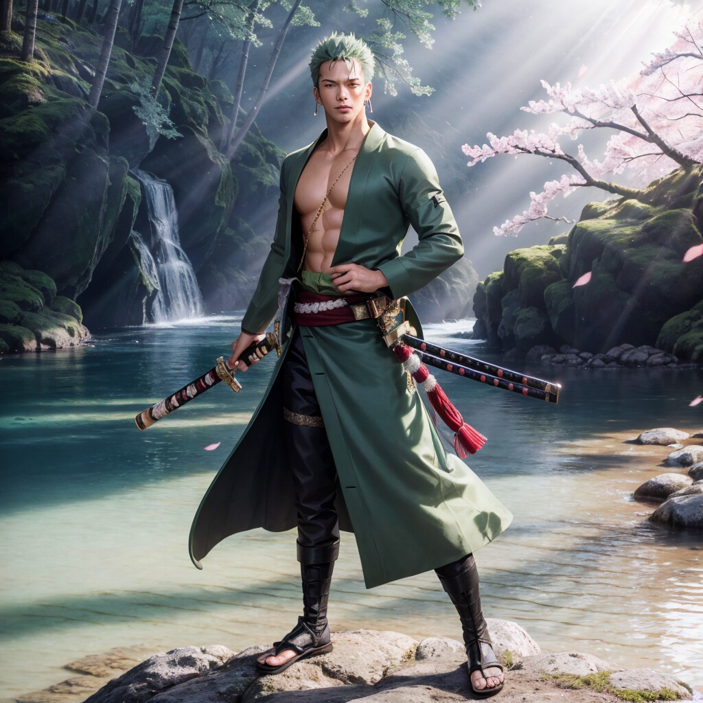 ArtStation - Zoro (One Piece)