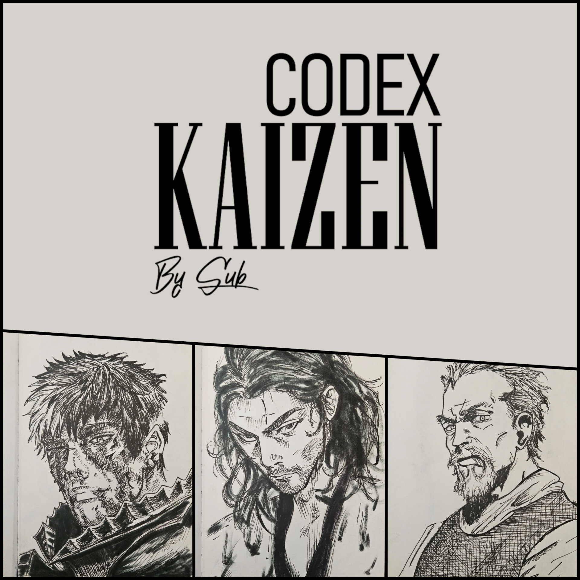 ArtStation - Sketch Studies - Codex Kaizen Entries #1