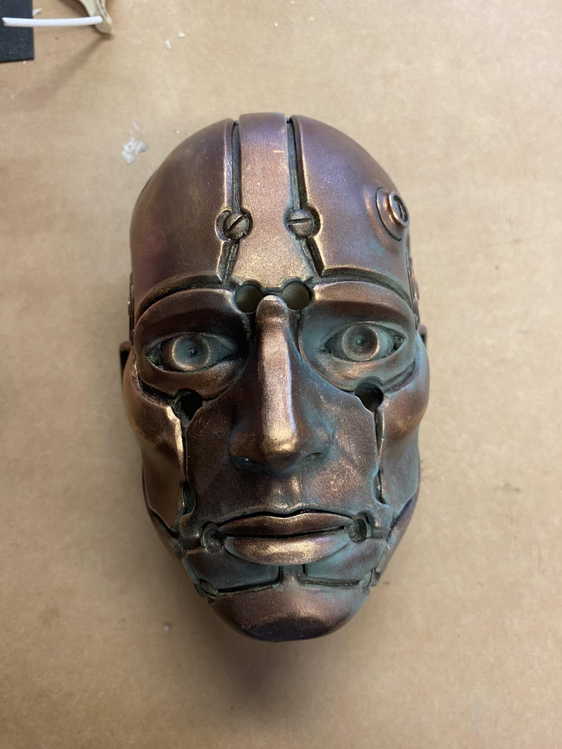 ArtStation - Robot Head (The Finished Product) - Makinarium