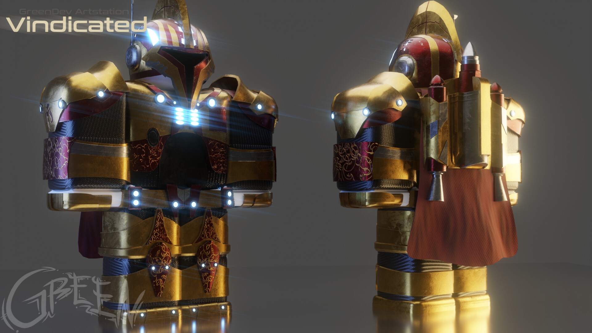 ArtStation - Vindicated 3D model