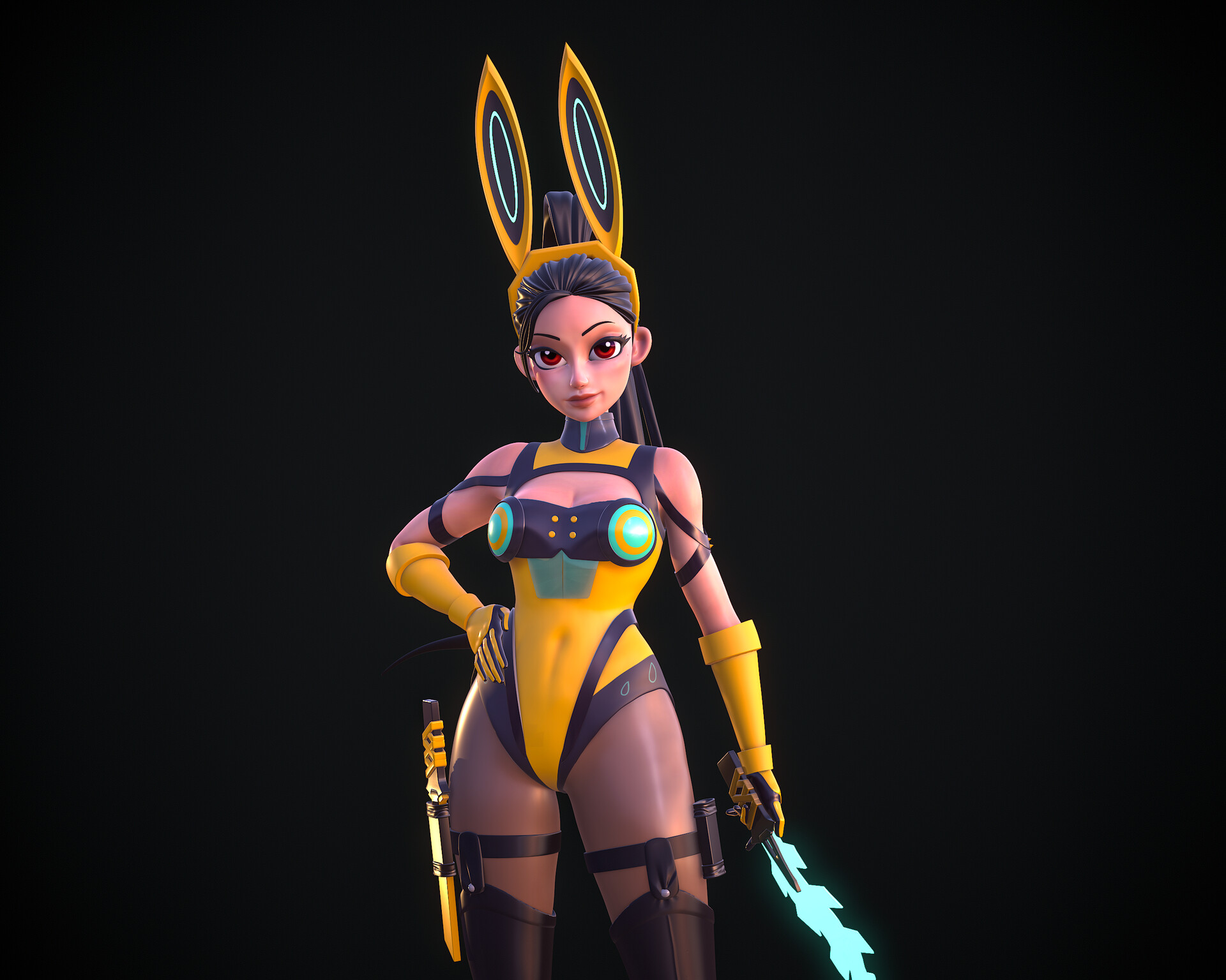 ArtStation - Assassin Rabbit