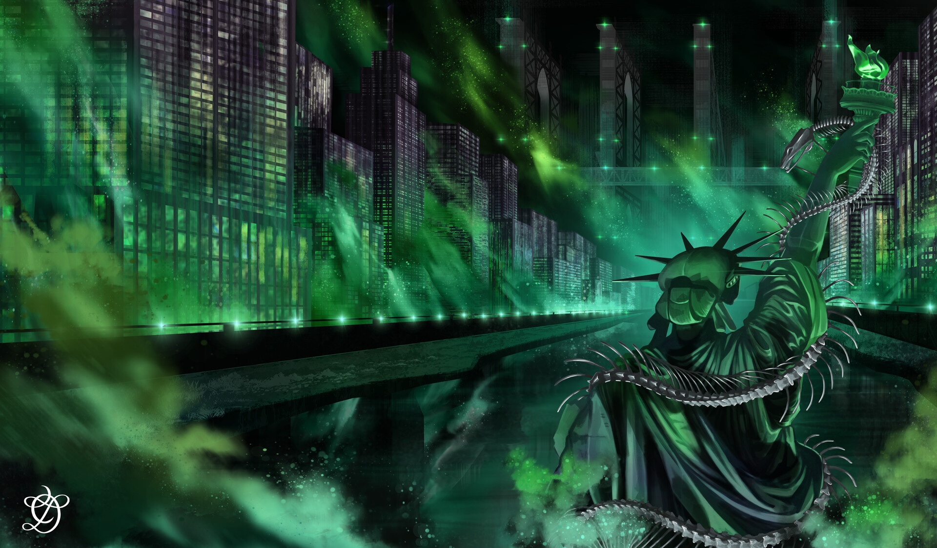 ArtStation - Fairly Lethal Cover Commission - with Lara Evans