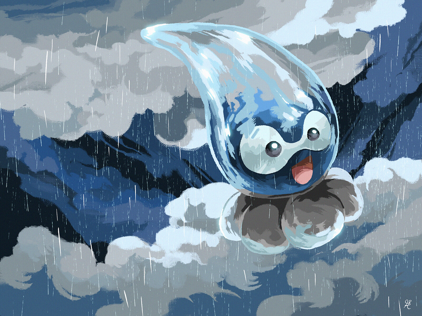 ArtStation - Inktober (day 7) - Drip