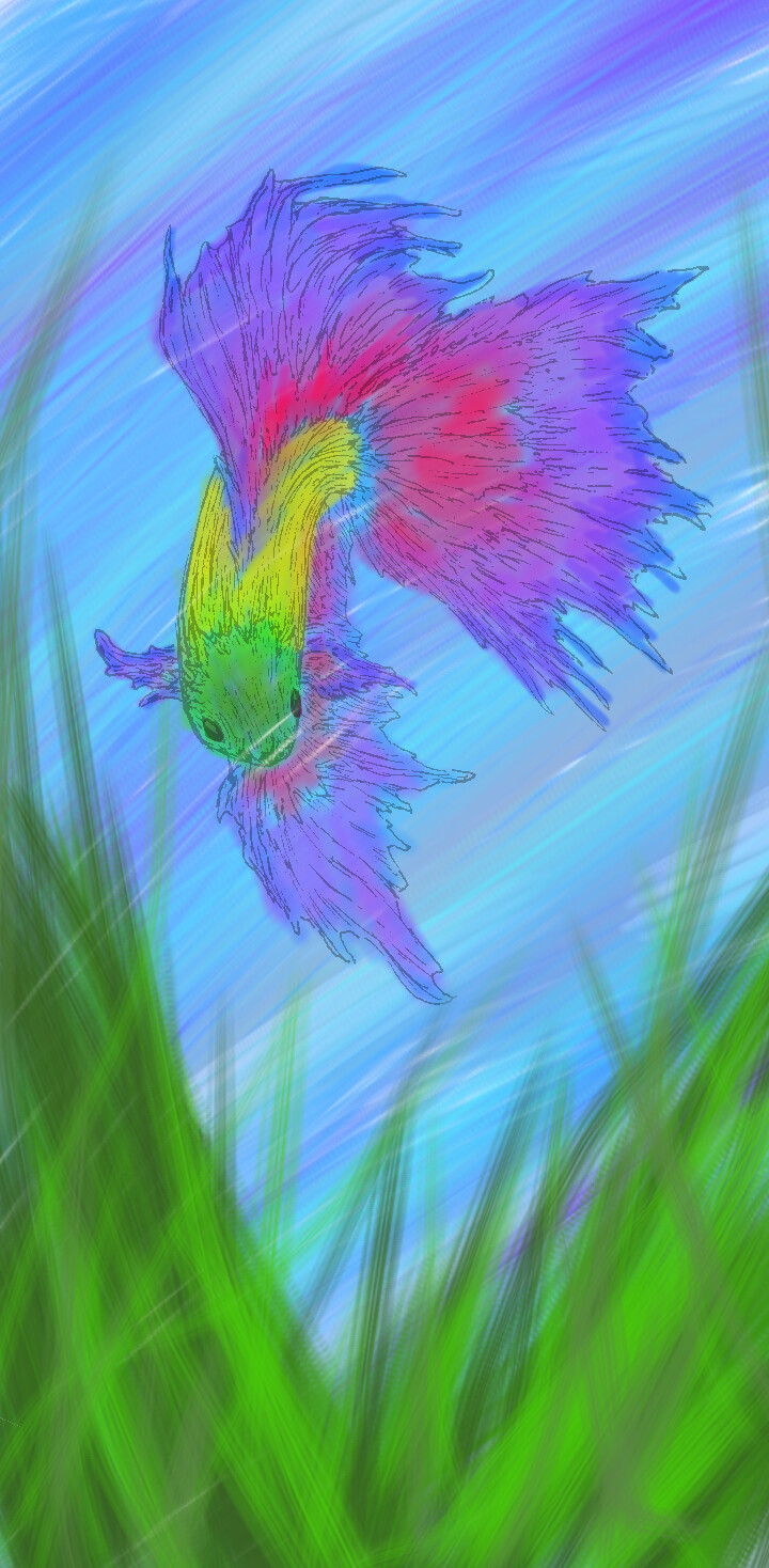 ArtStation - Betta Fish