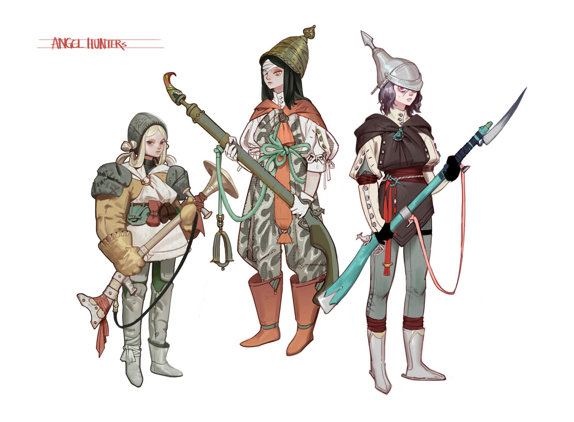 ArtStation - Angel Hunters -AA-