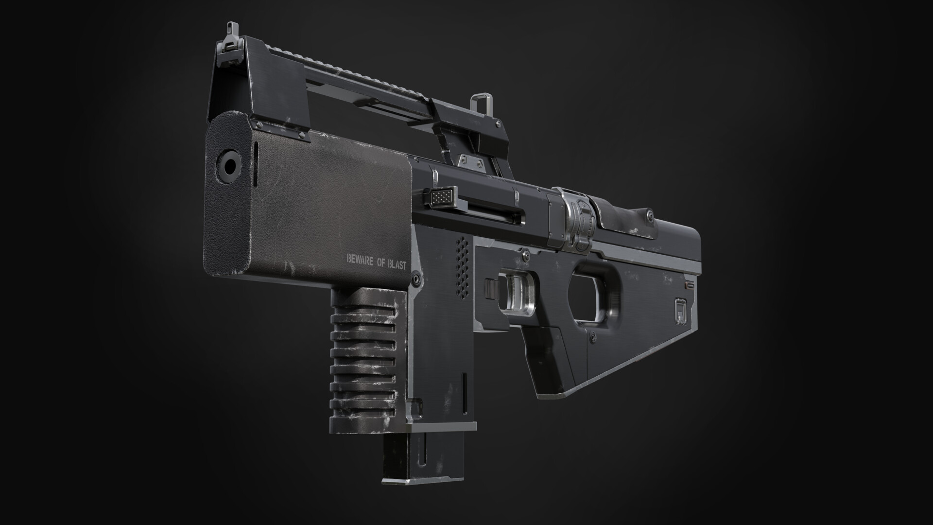 ArtStation - Modern Submachine Gun Concept