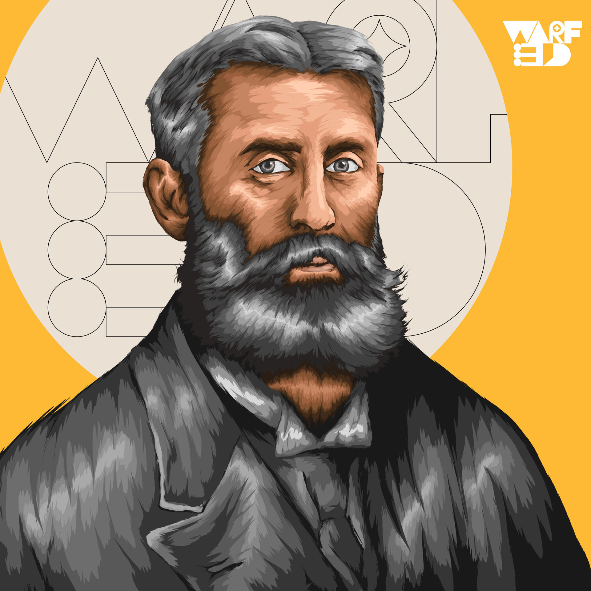 ArtStation - Reformed Theologians Series - B.B Warfield