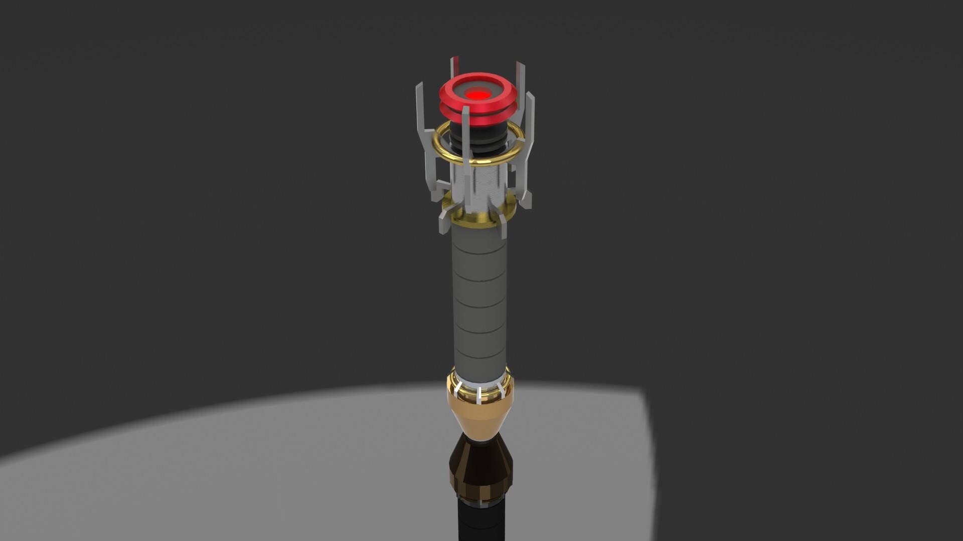 ArtStation - LightSaber 3D Modeling - Solidworks