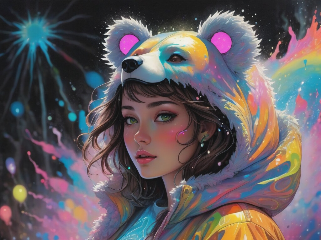 ArtStation - A Bear Themed Rave