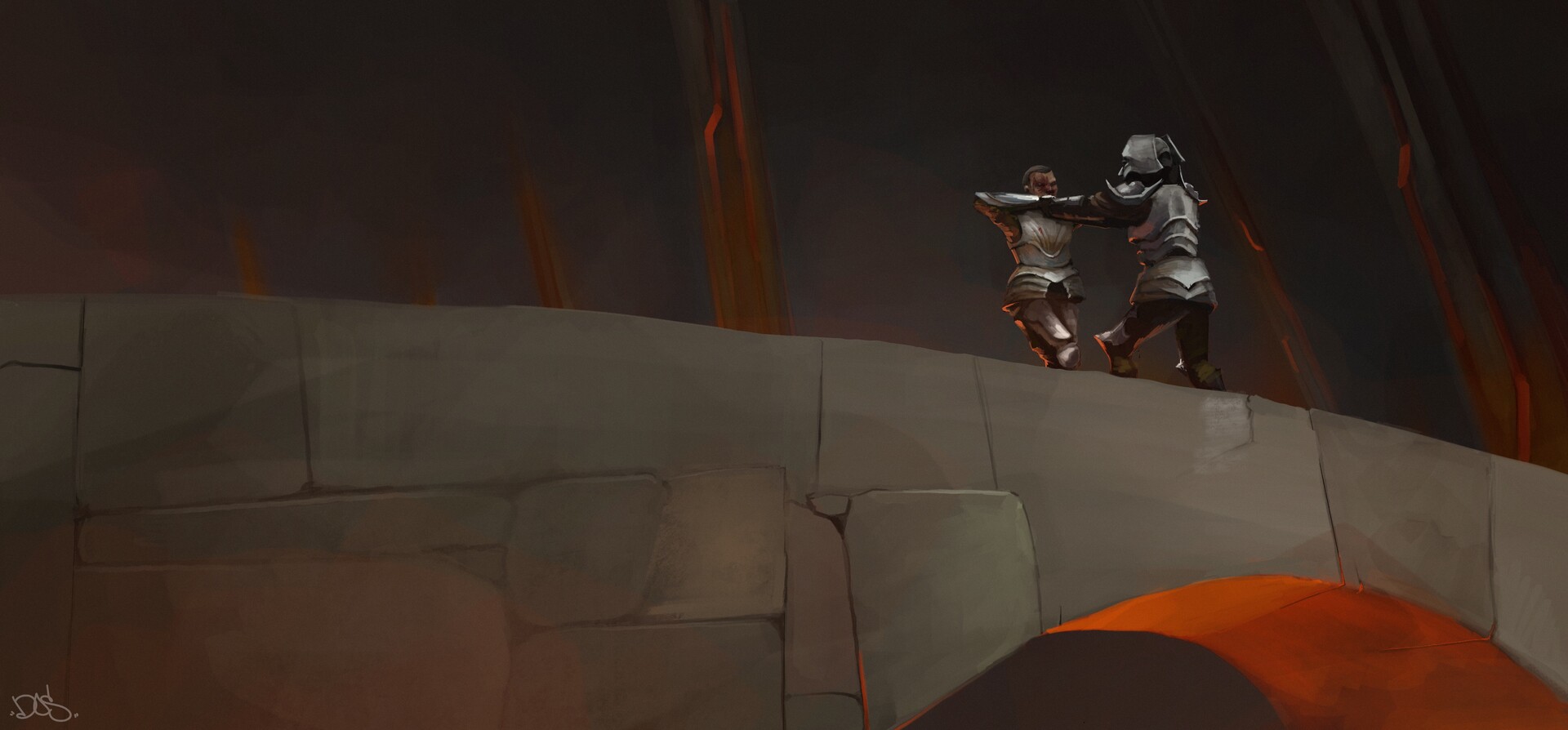 ArtStation - Death of a hero