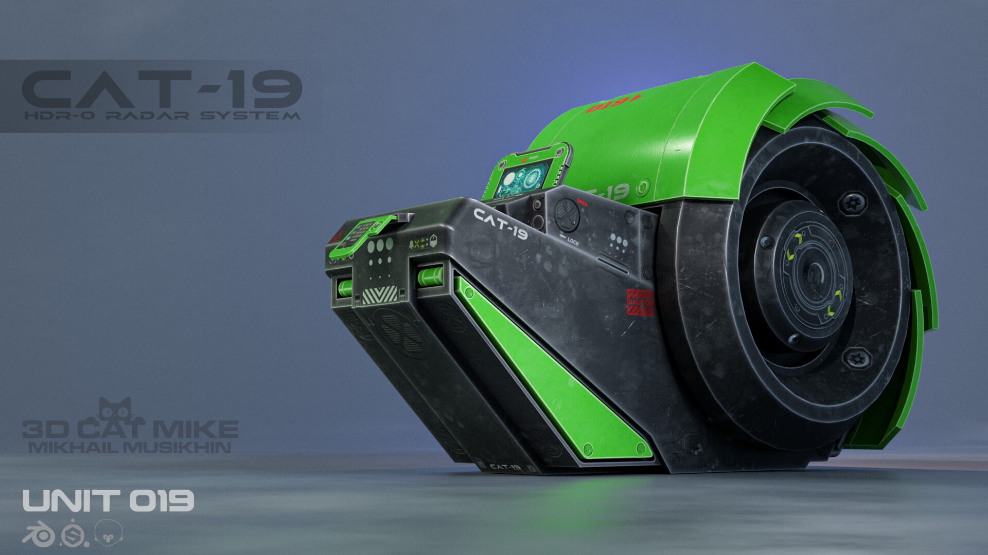 Mikhail Musikhin - HDR-O Radar CAT-19 and Generator BM-13G Gen-1