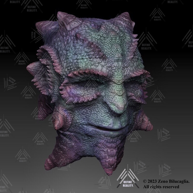 ArtStation - Draco Reptilian color artwork