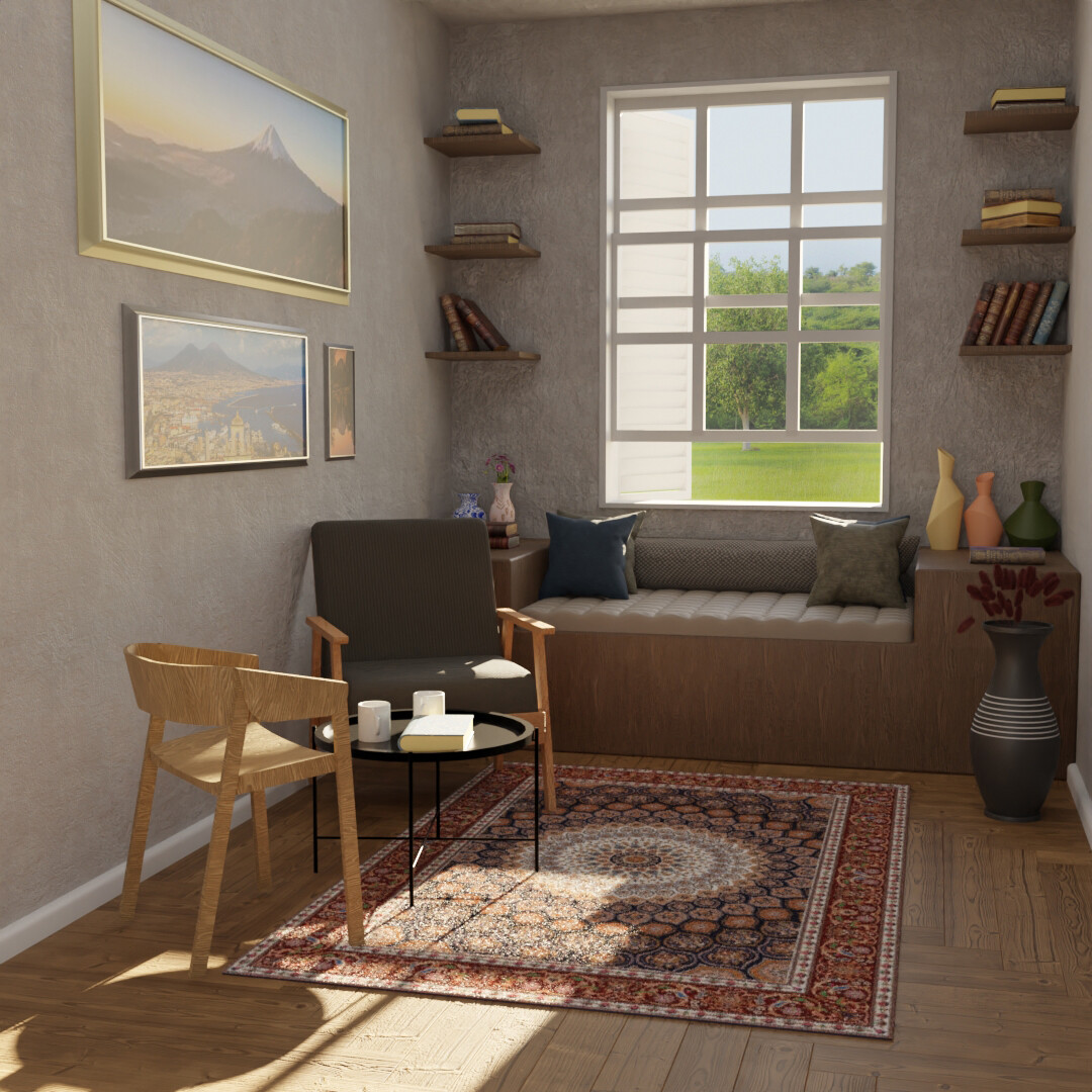 ArtStation - Realistic Room