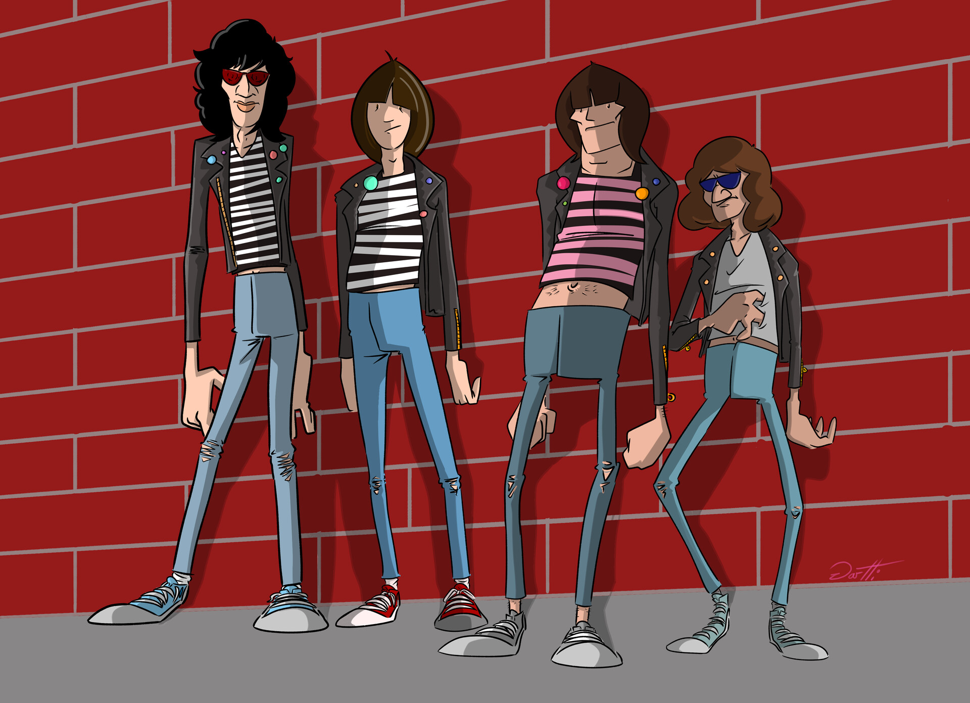 ArtStation - The Ramones