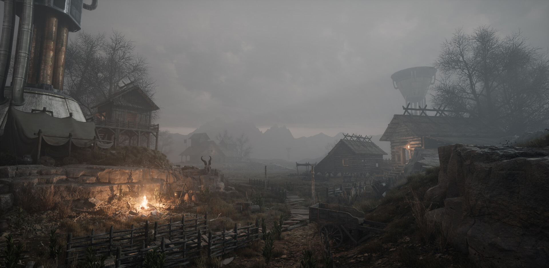 Xiaolong Wang - UE5 - Village