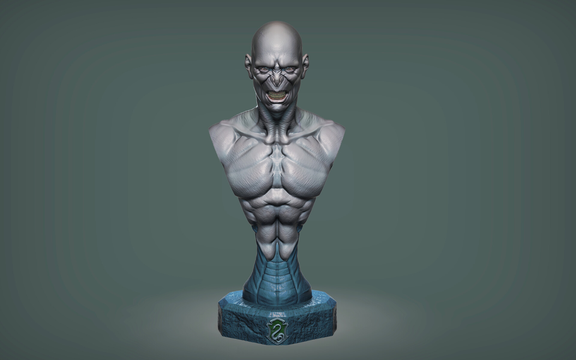 ArtStation - Lord Voldemort from Harry Potter for 3D printing