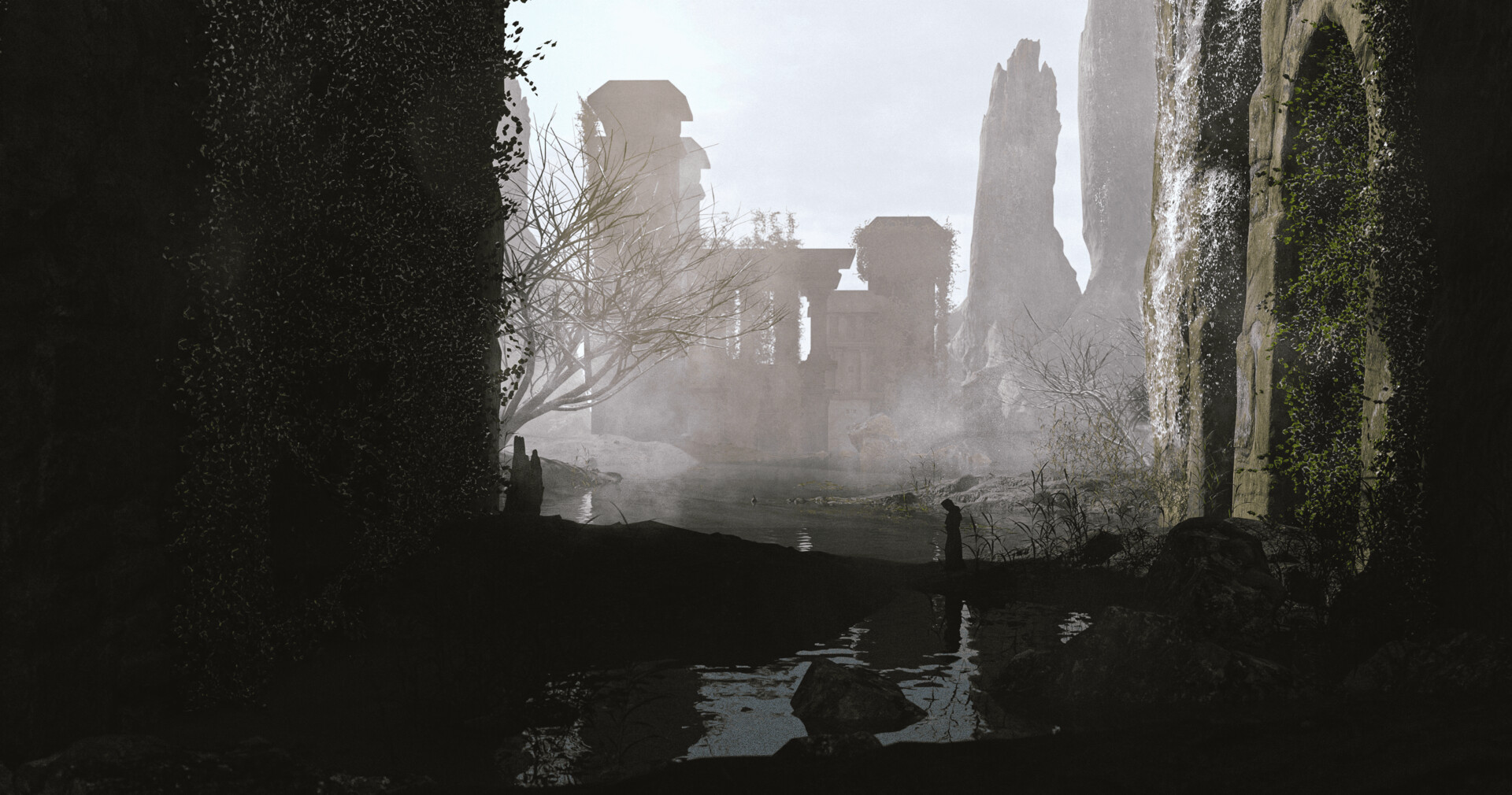 ArtStation - FALL ruins