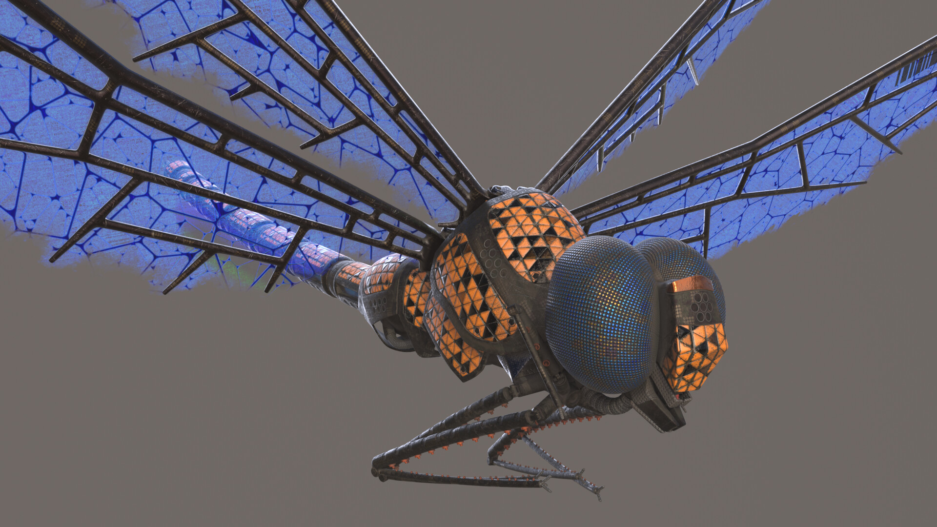cybernetic dragonfly
