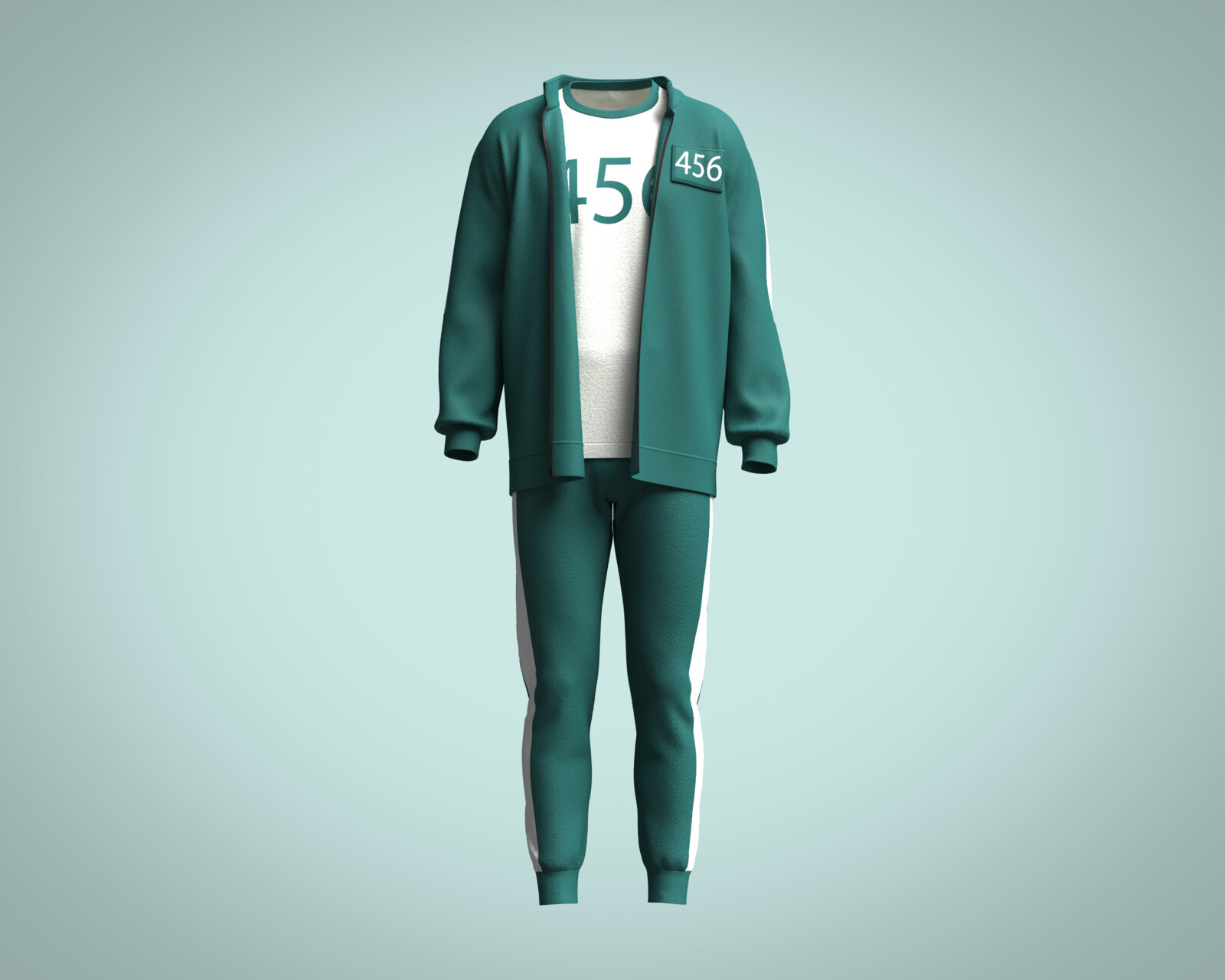Clothing Axis - Squid Game Players Uniform 456