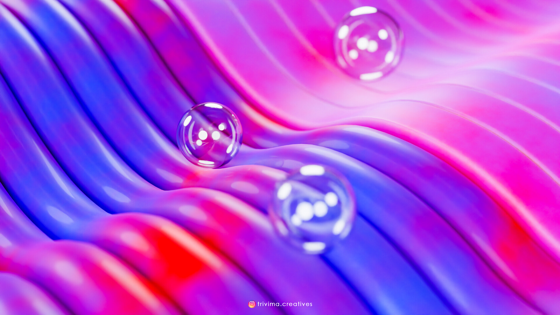 ArtStation - #07 3D Abstract Background in Blender