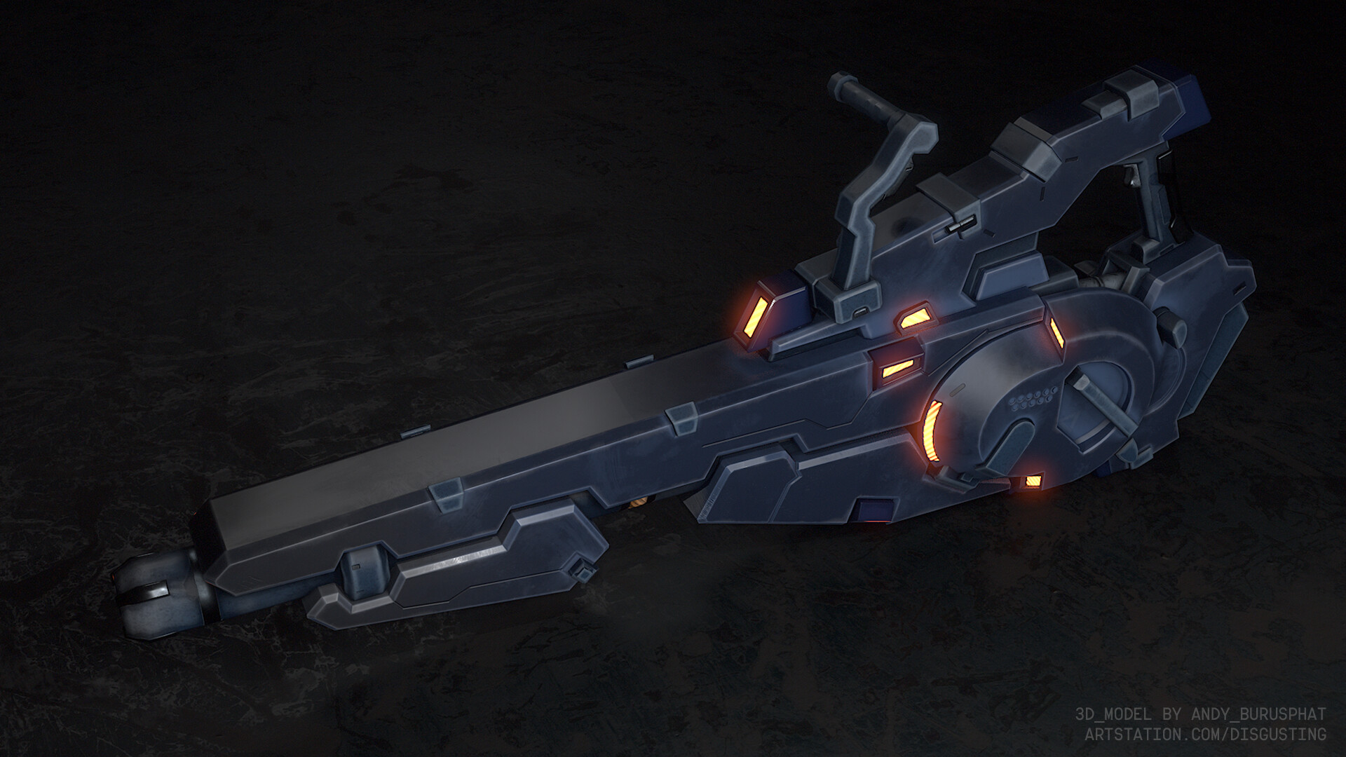 Andy B - Futuristic Minigun