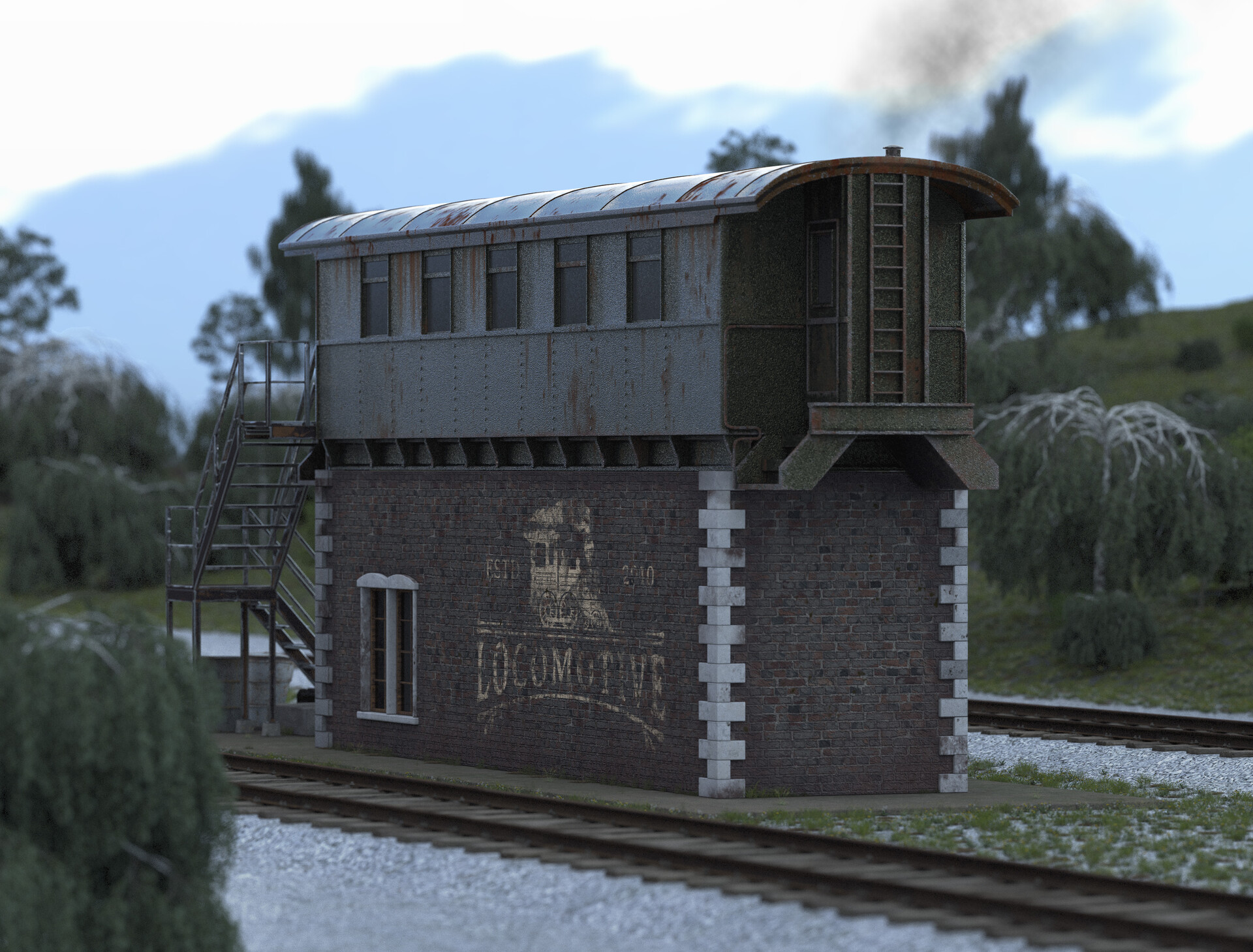 ArtStation - Signal house