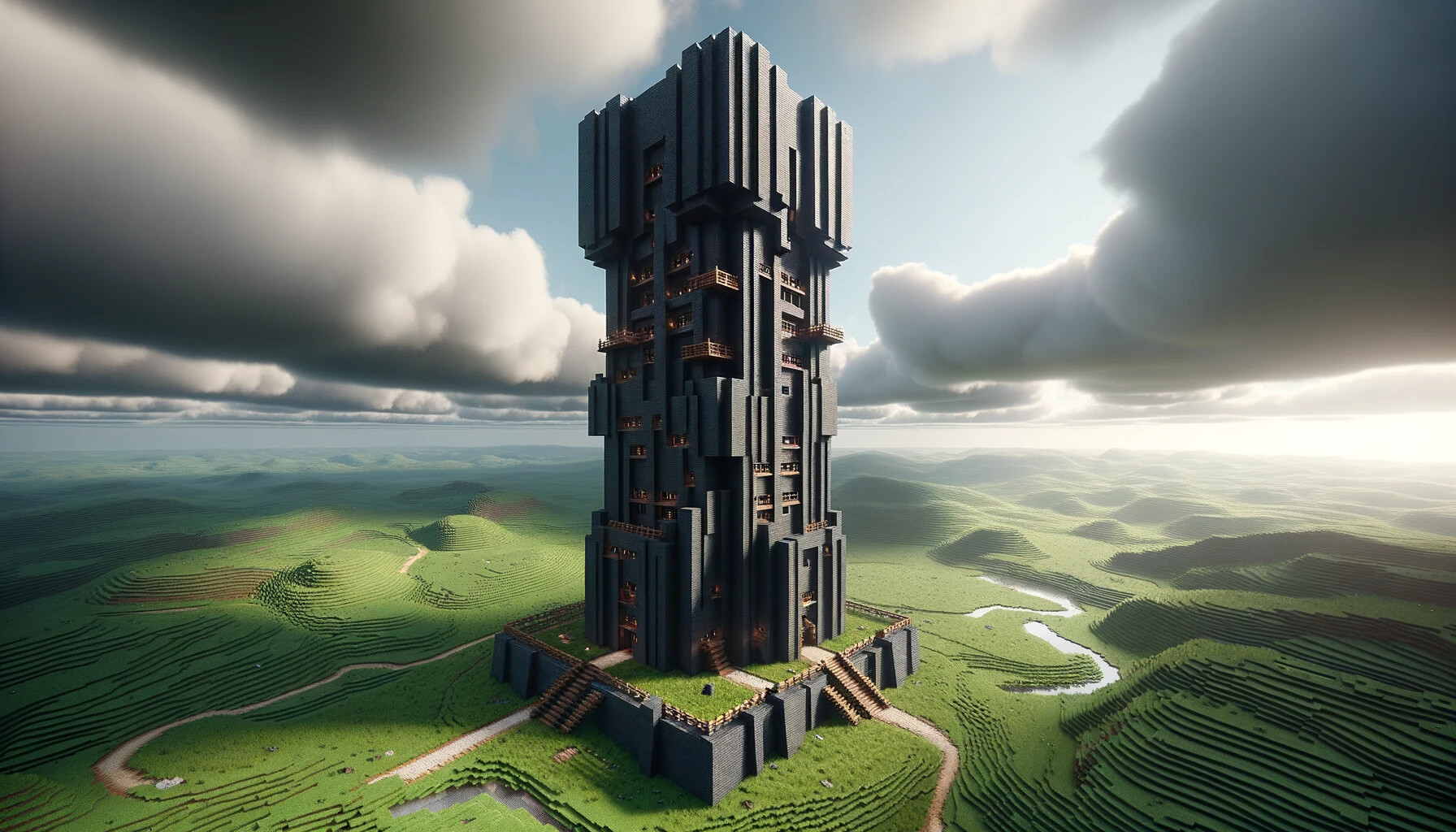 Minecraft Tower Blueprints