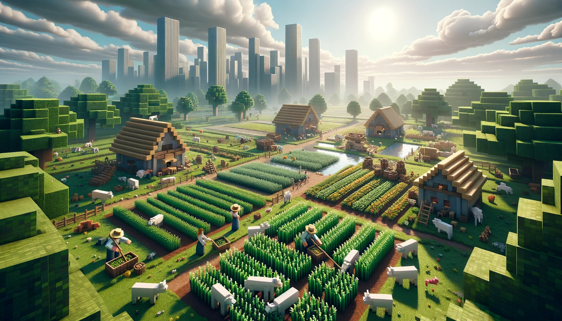 ArtStation - Farming Minecraft