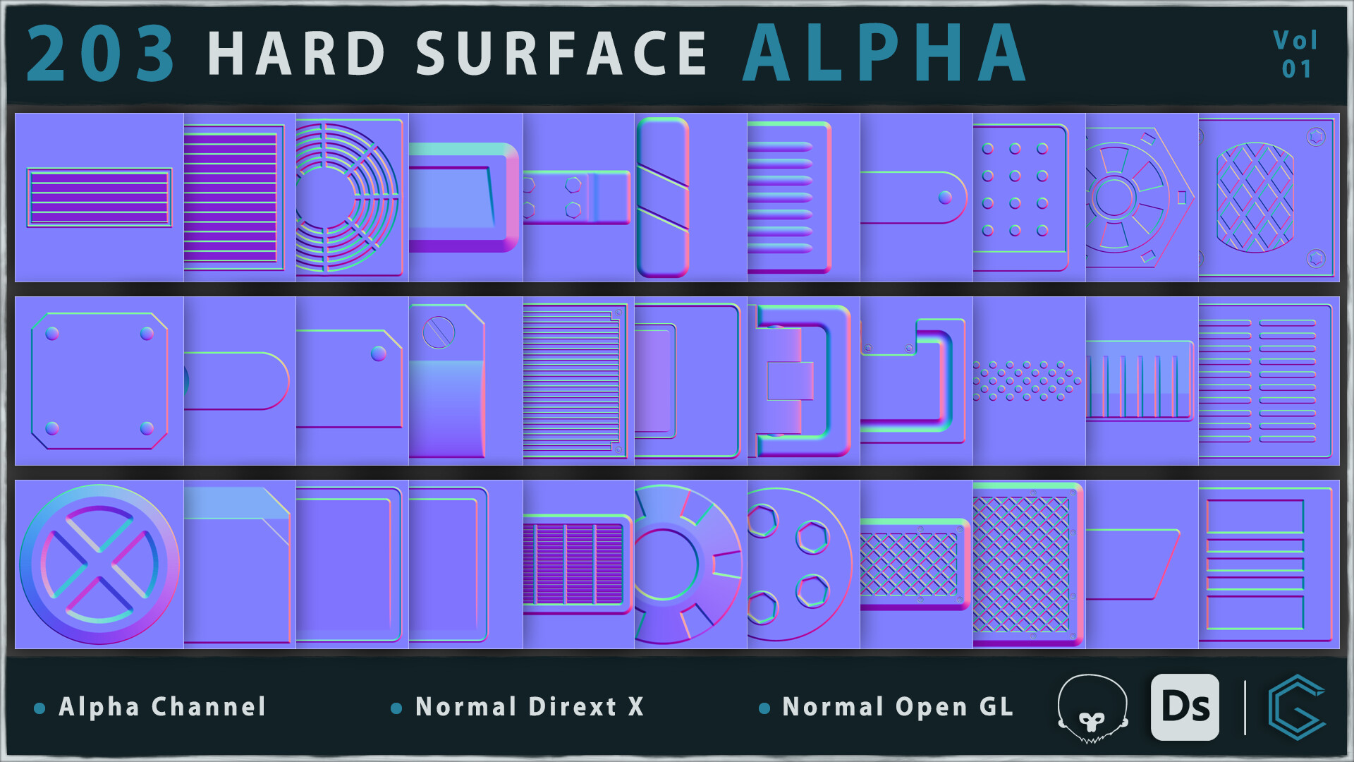 CG BOX STUDIO - Hard Surface Alpha