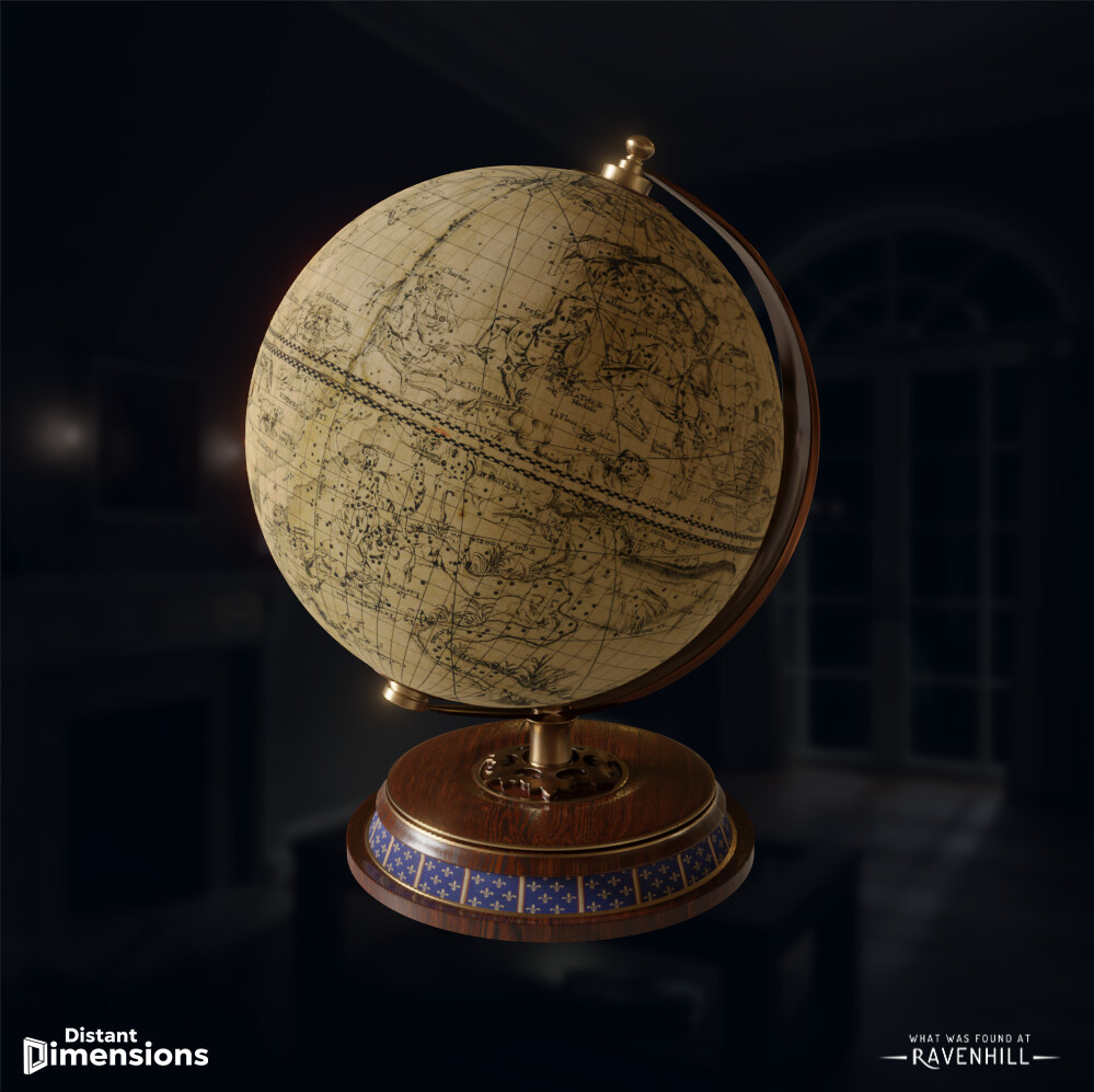 Distant Dimensions - Cameron Prigge - Constellation Globe - What Was Found at Ravenhill