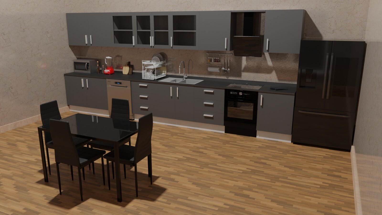 ArtStation - Kitchen Render made in Blender