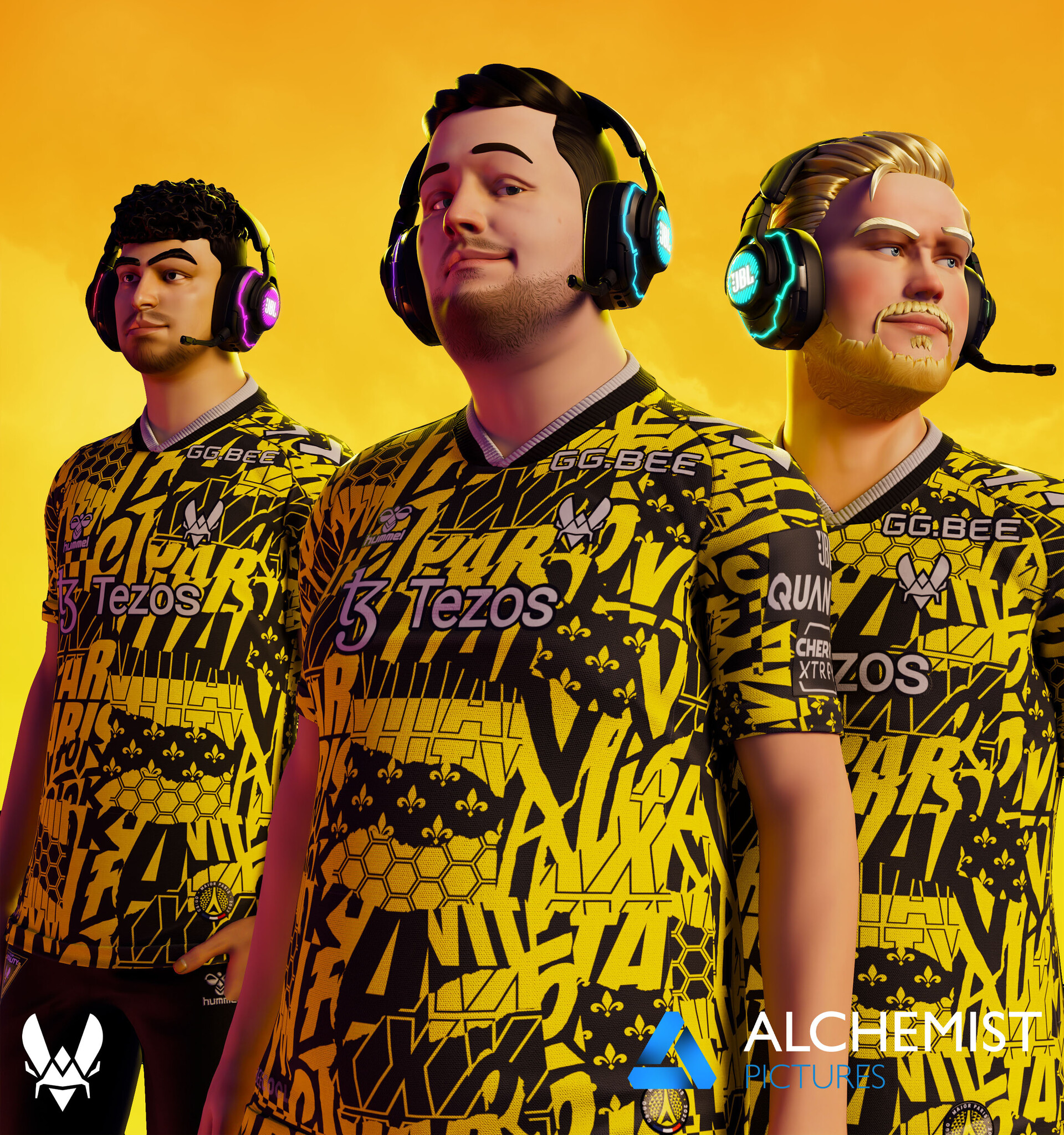 ArtStation - Team Vitality CS:GO Paris Major