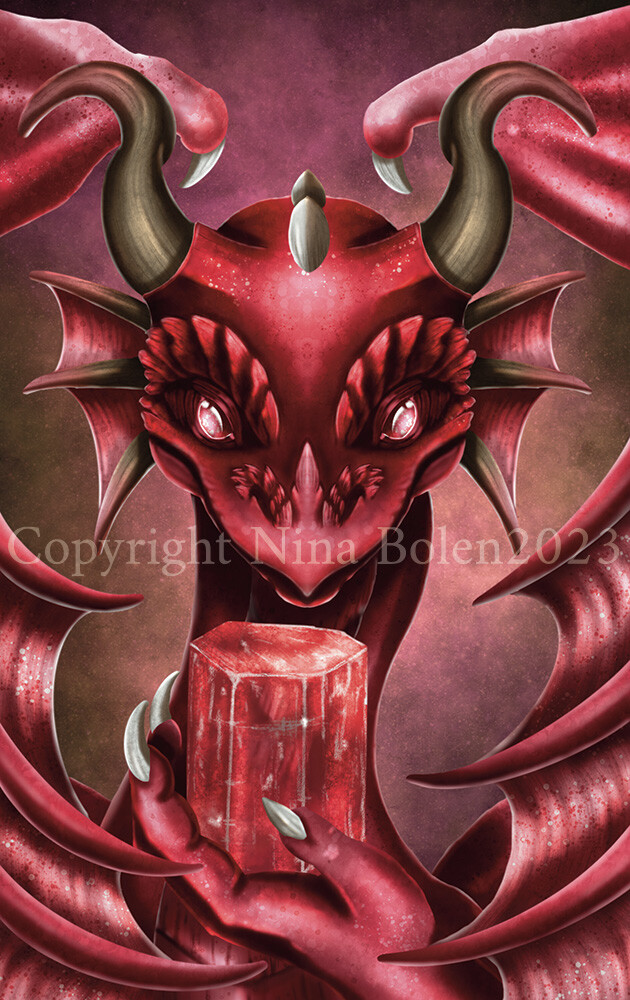 ArtStation - Ruby Dragon