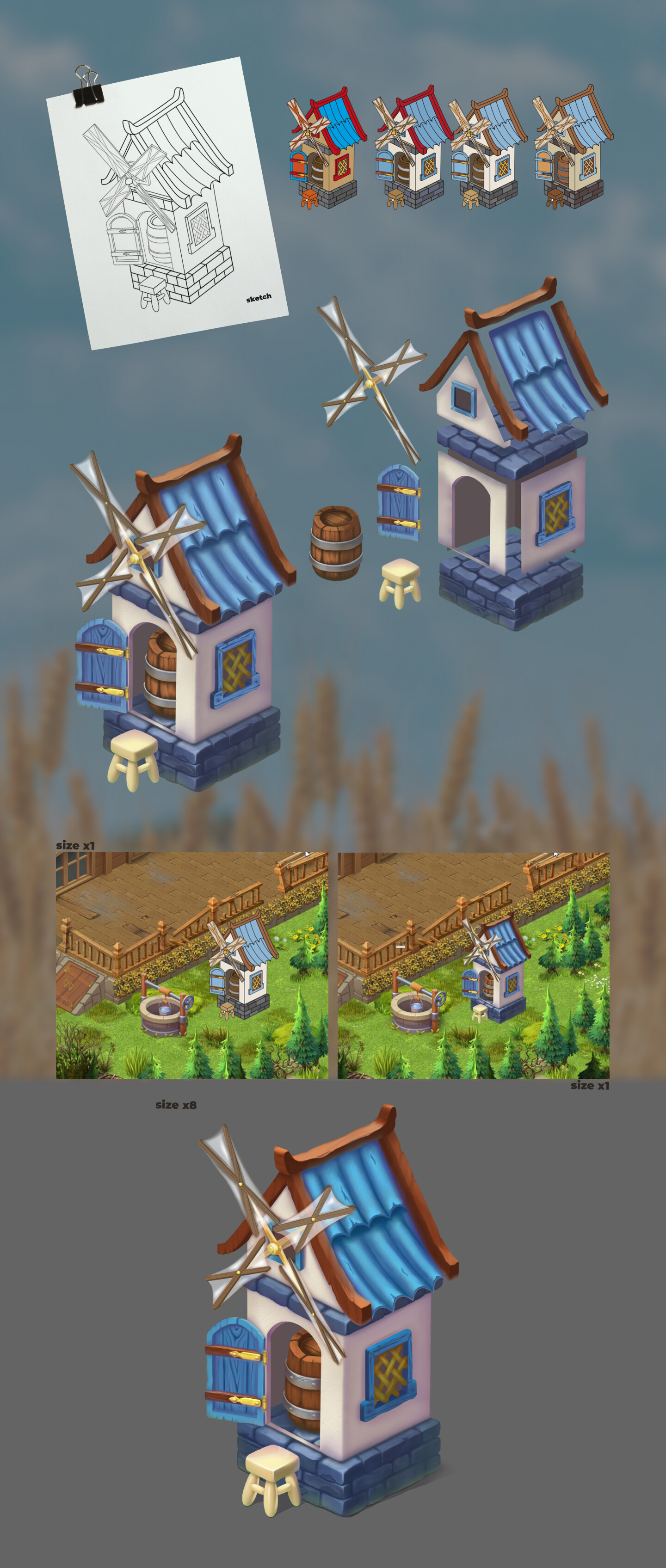 ArtStation - Casual Art - Mill