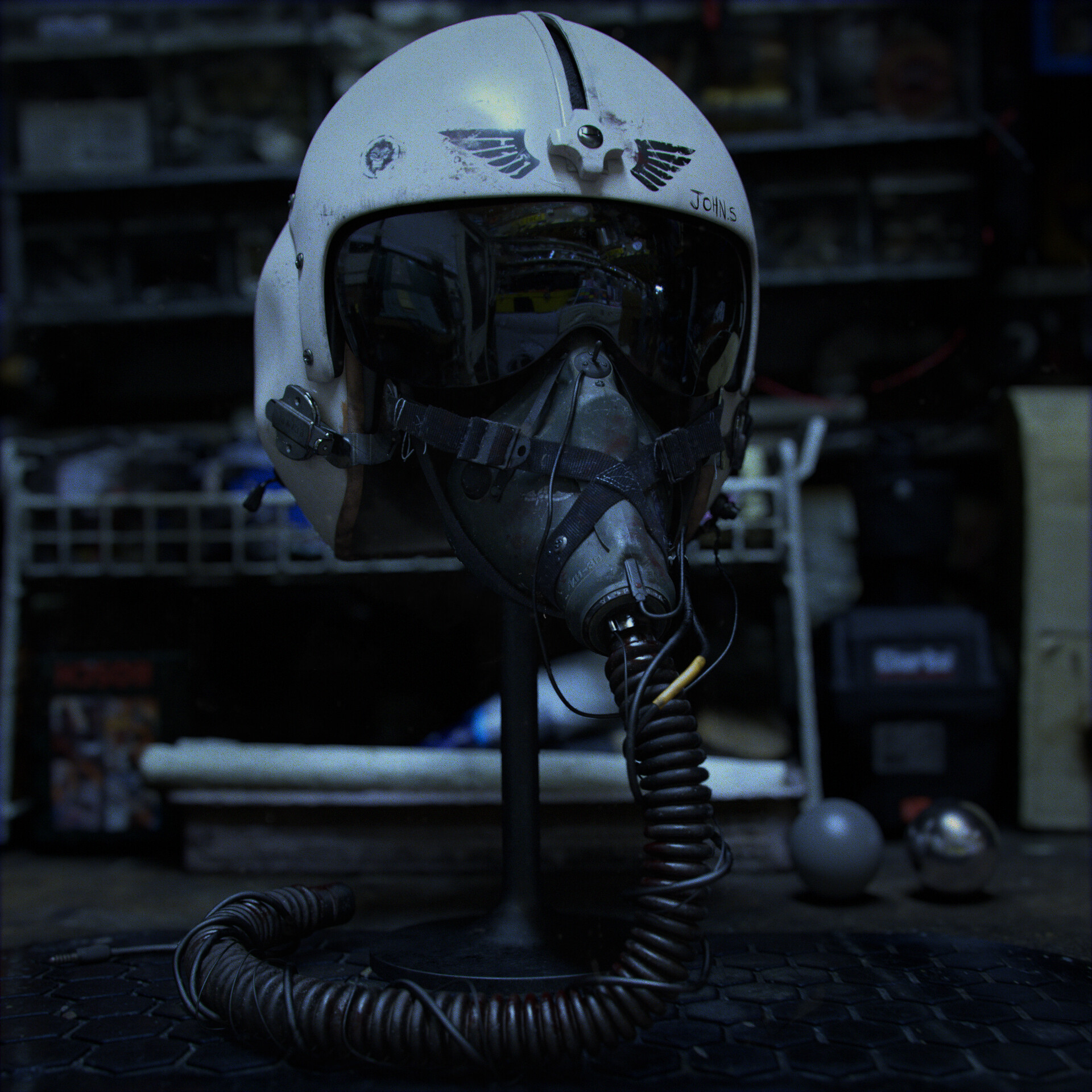 Fighter Pilot Helmet Wallpaper